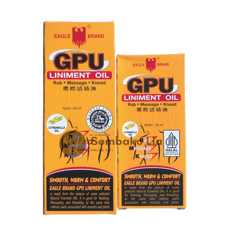 Jual Minyak Urut Gpu Cap Lang / Krim GPU / Nyeri Otot / Pereda Memar ...