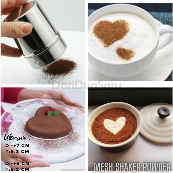 Jual Mesh Shaker Cacao Chocolate Powder Tempat Penabur Bumbu Bubuk ...
