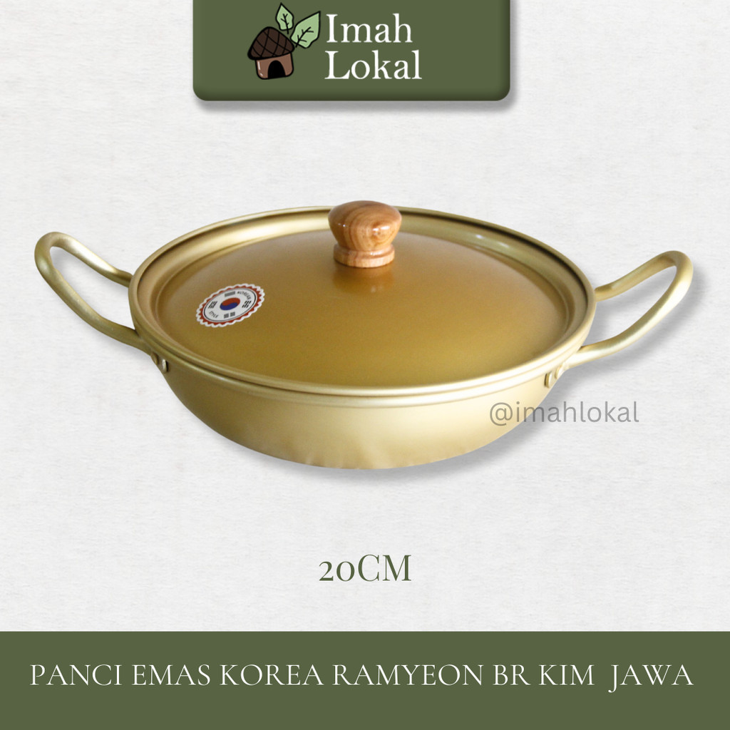 Jual Panci Emas Ramyeon Korea BR KIM 20cm | Shopee Indonesia