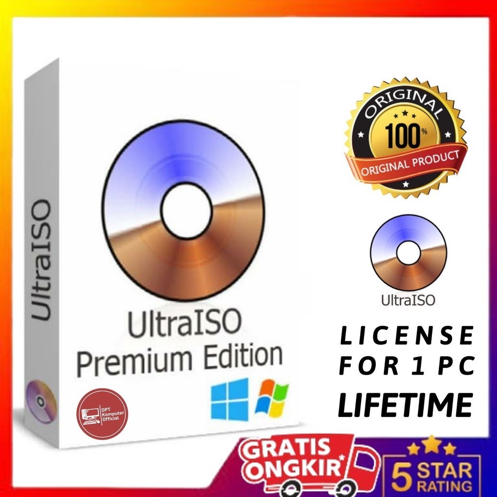 Jual Beli 1 Gratis 1 UltraISO Premium Lisensi Original Lifetime Pusat ...
