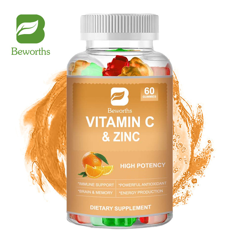 Jual BEWORTHS Vitamin C & Zinc Gummies for Immune Support Powerful ...