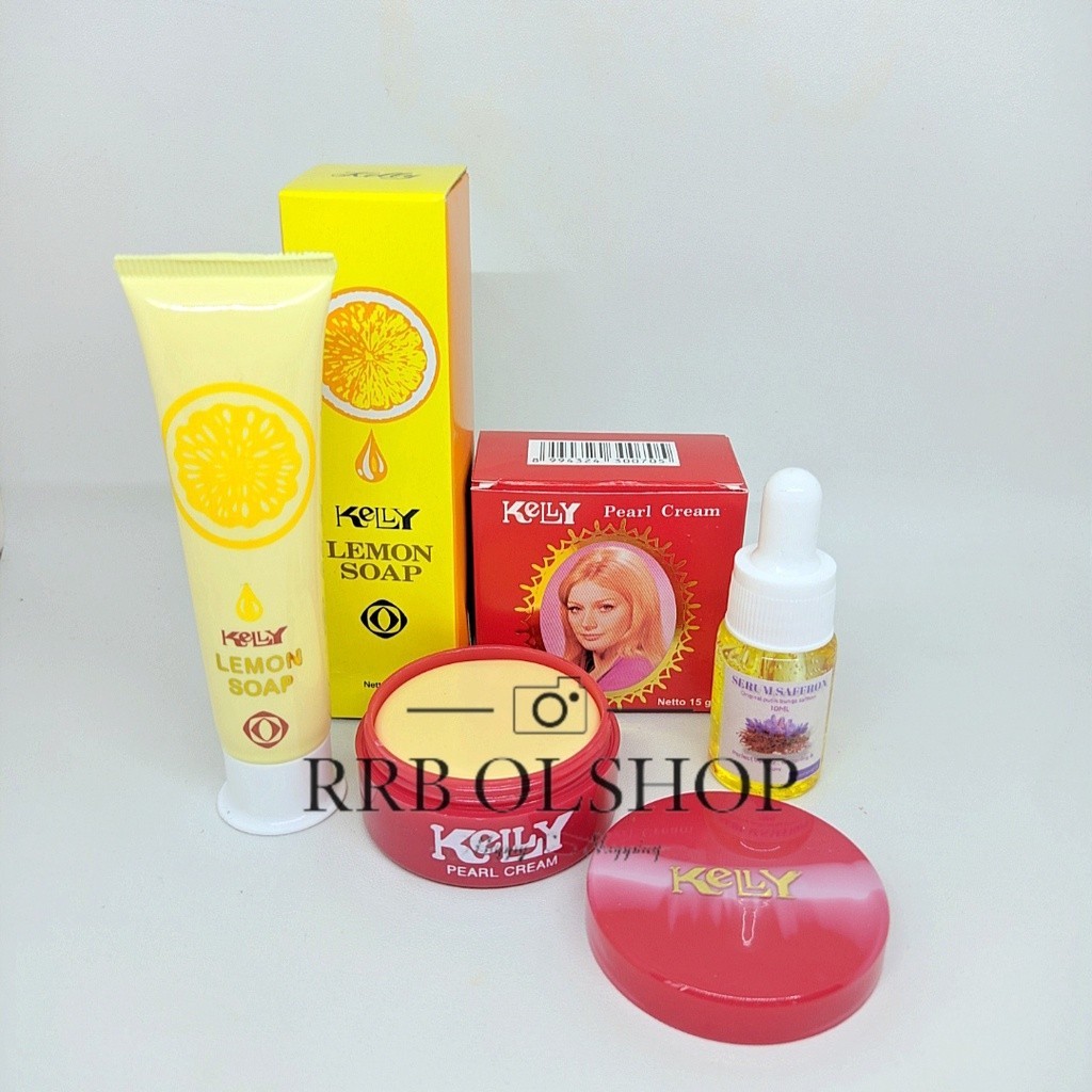 Jual Paket Kelly 3in1 Plus Serum Saffron Cream Kelly 15gr + Kelly Lemon ...