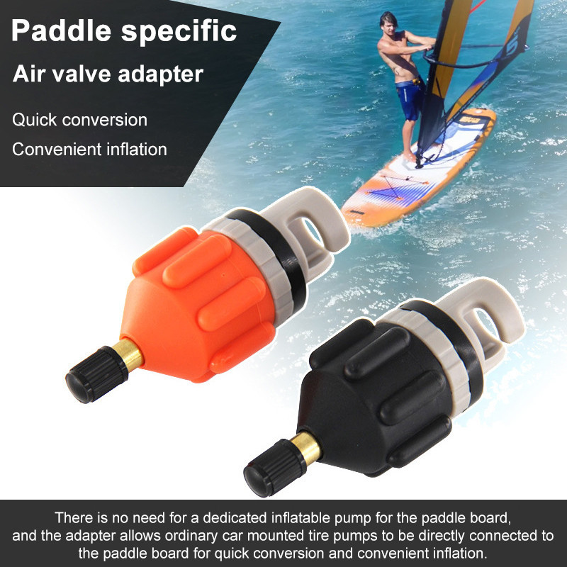 Jual SUP Paddleboard Air Nozzle Kayak Air Valve Adapter Head Car Pump ...