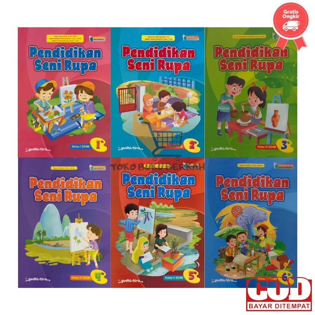 Jual Buku Pendidikan Seni Rupa Kelas 1 2 3 4 5 6 SD/MI Kurikulum Merdeka Penerbit Yudhistira ...