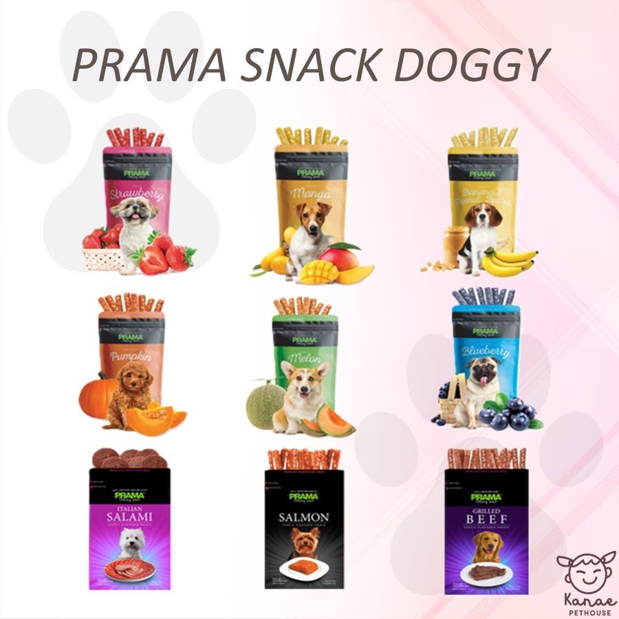 Jual PRAMA Delicacy Dog Snack Aneka Rasa Snack Anjing Berkualitas ...