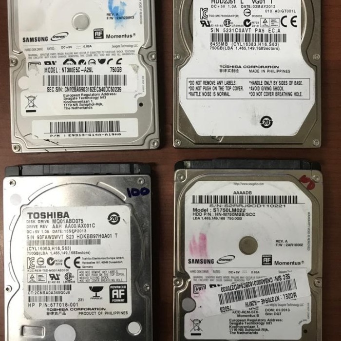 Jual Hdd laptop 750gb second | Shopee Indonesia