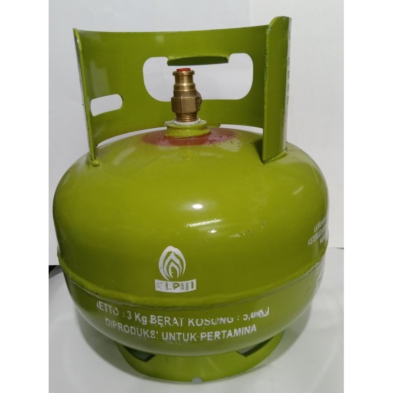 Jual HJ56TR TABUNG GAS 3 KG. KOSONGAN / TABUNG GAS ELPIJI 3 KG. MELON ...