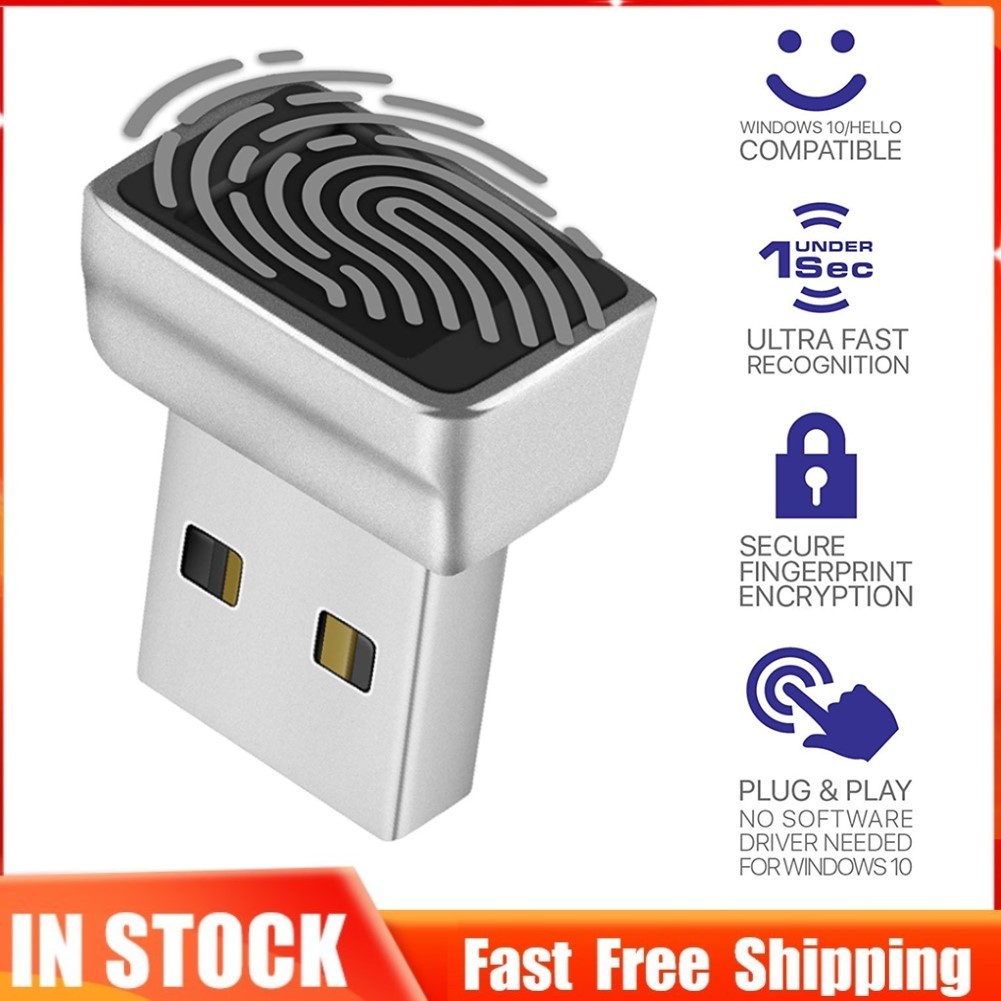 Jual Metal Fingerprint Reader Module Portable USB Mini Fingerprint ...