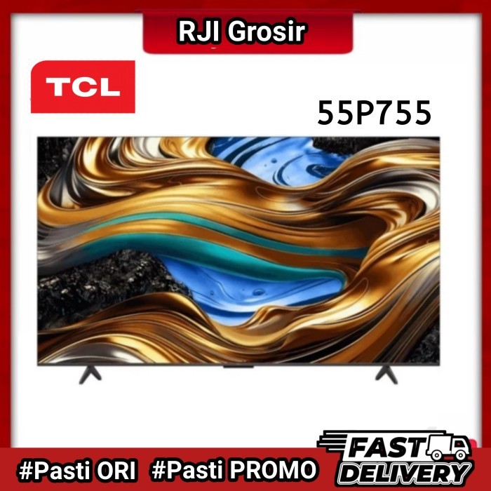 Jual TCL 55P755 LED TV 55 INCH GOOGLE TV 4K UHD DOLBY SMART TV TCL 55 ...