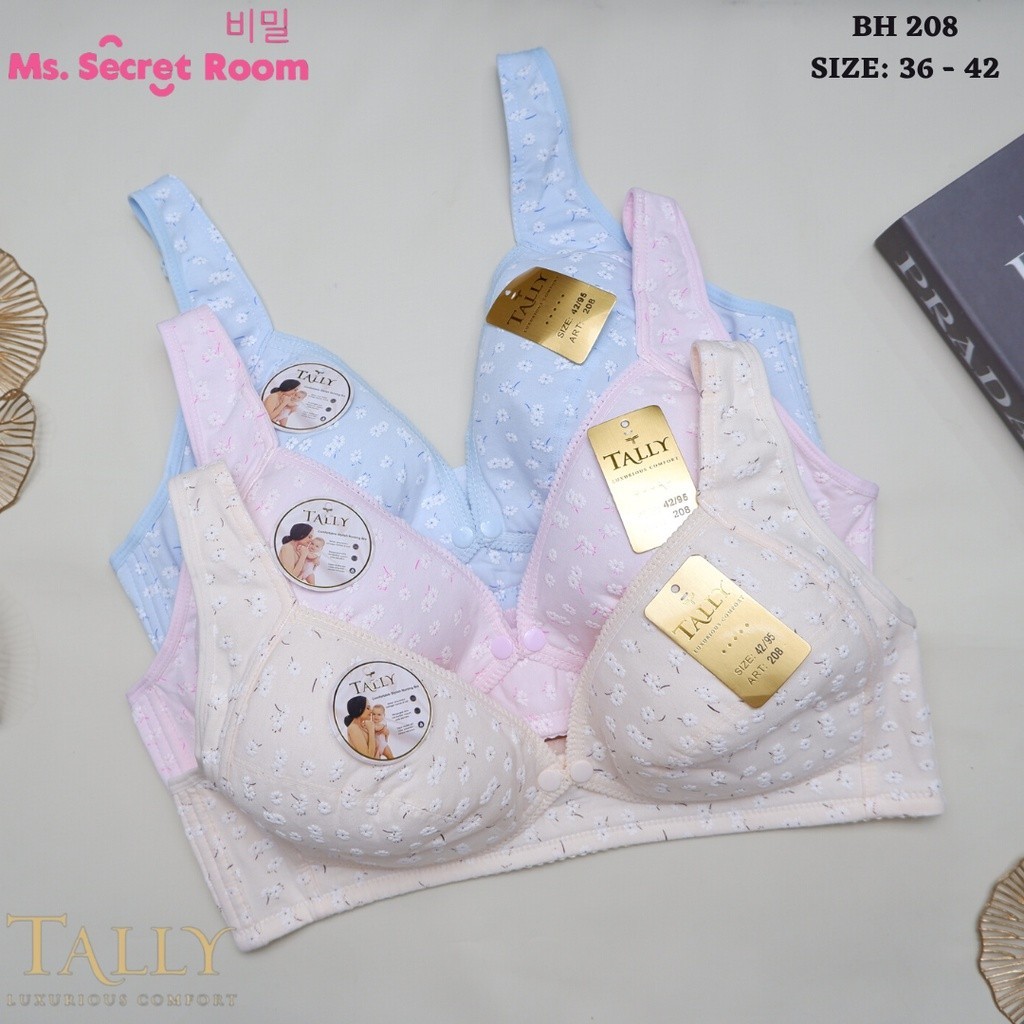 Jual TALLY BRA 208 BH MENYUSUI | CUP C | FULL CUP | TANPA BUSA | TANPA ...