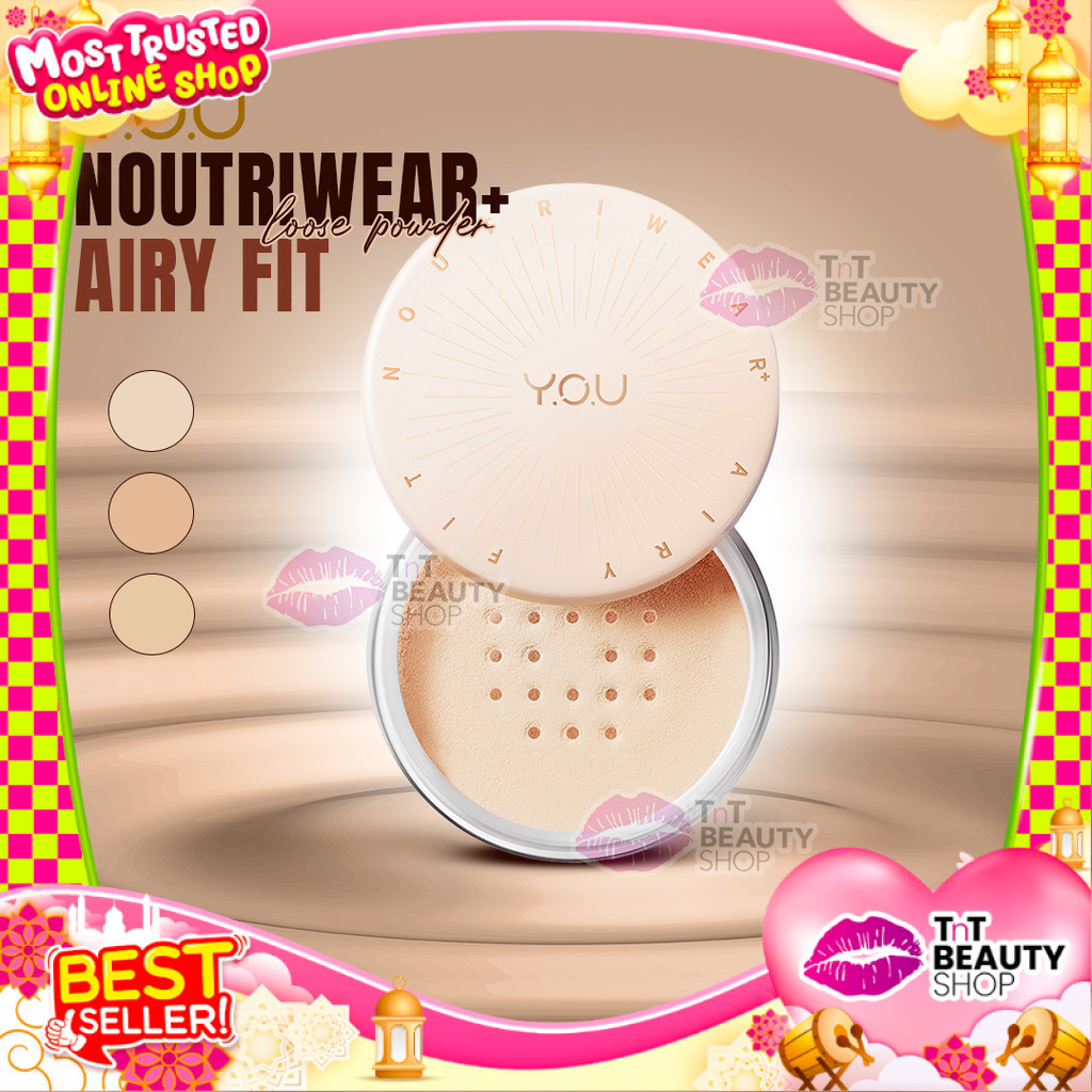 Jual Y.O.U NoutriWear+ Airy Fit Loose Powder Nourishing Oil-Control ...