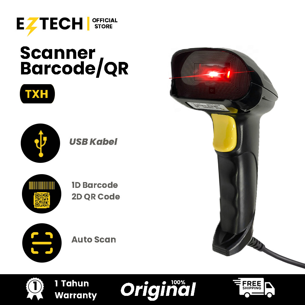 Jual Barcode Scanner 1D & 2D Autoscan Support Scanner Kabel Cocok Untuk ...