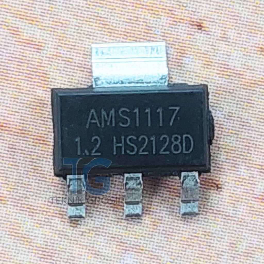 Jual IC AMS1117 1.2V 1A SMD Voltage Regulator AMS1117-1.2 SOT-223 | Shopee Indonesia