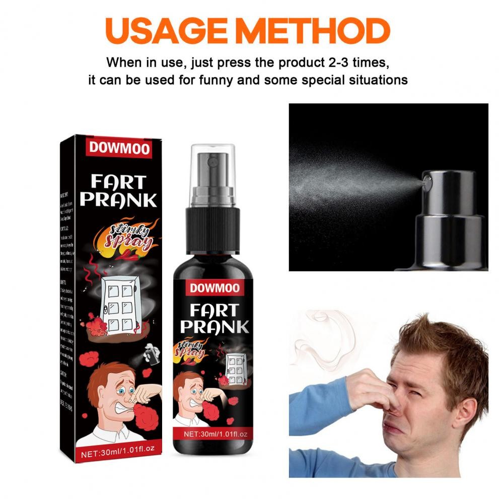 Jual Super Stinky Liquid Spoof Fart Spray Terrible Long Lasting Smell ...
