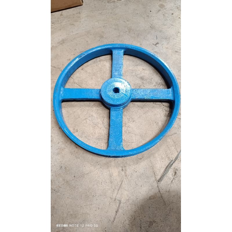 Jual Pully Besi B1 x 10" As 19, 20, 28, 30, 32 mm Pulley Puly Puli Cor ...