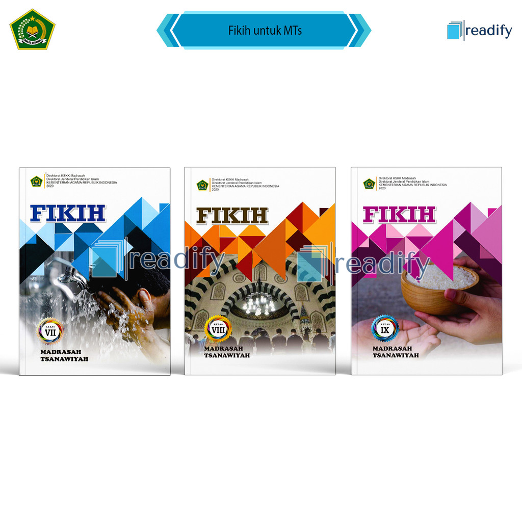 Jual Buku Siswa Fikih Kelas 7 8 9 MTs Madrasah Tsanawiyah Revisi Terbaru Kemenag | Shopee Indonesia