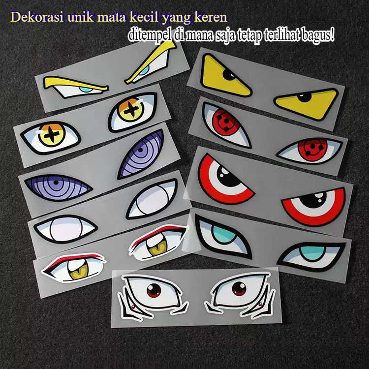 Jual Stiker Mata Iblis 3D/Dekorasi Motor & Mobil/Desain Unik/Cocok ...