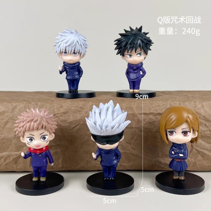 Jual action figure jujutsu kaisen sukuna gojo Satoru topper cake mainan ...
