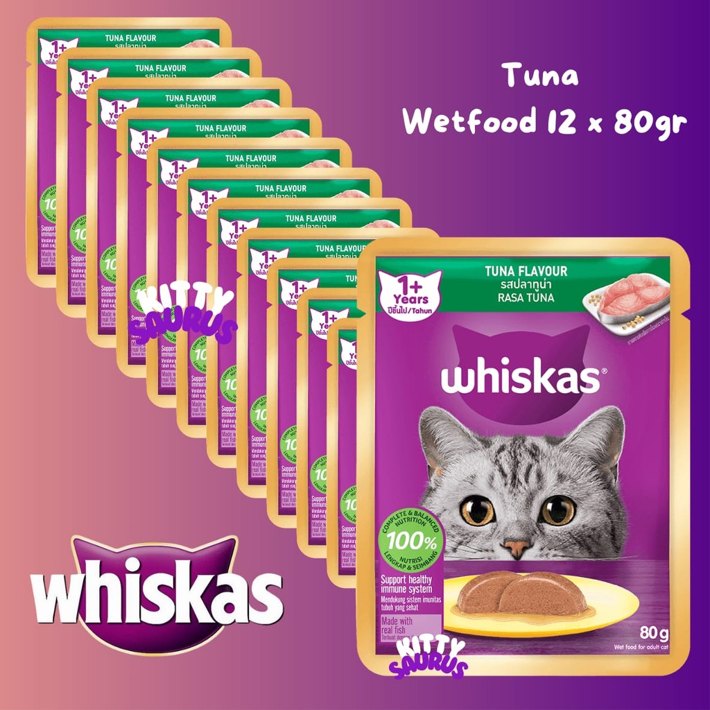 Jual WHISKAS POUCH 1 BOX ISI 12PCS | Shopee Indonesia