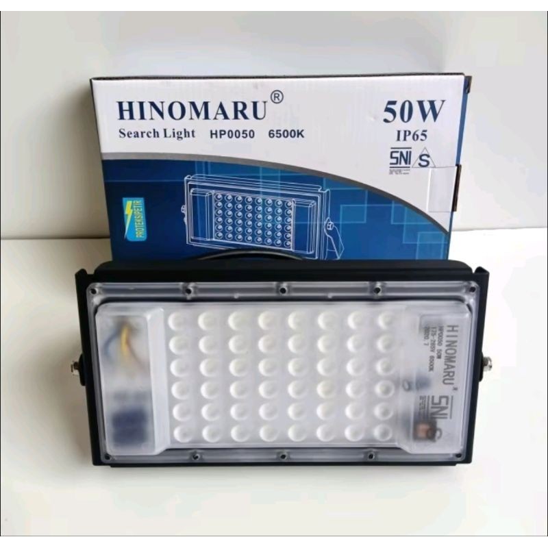 Jual HINOMARU Lampu Sorot Led Flood Light Hinomaru 50 Watt / Shooting Light 50W ANTI AIR ...