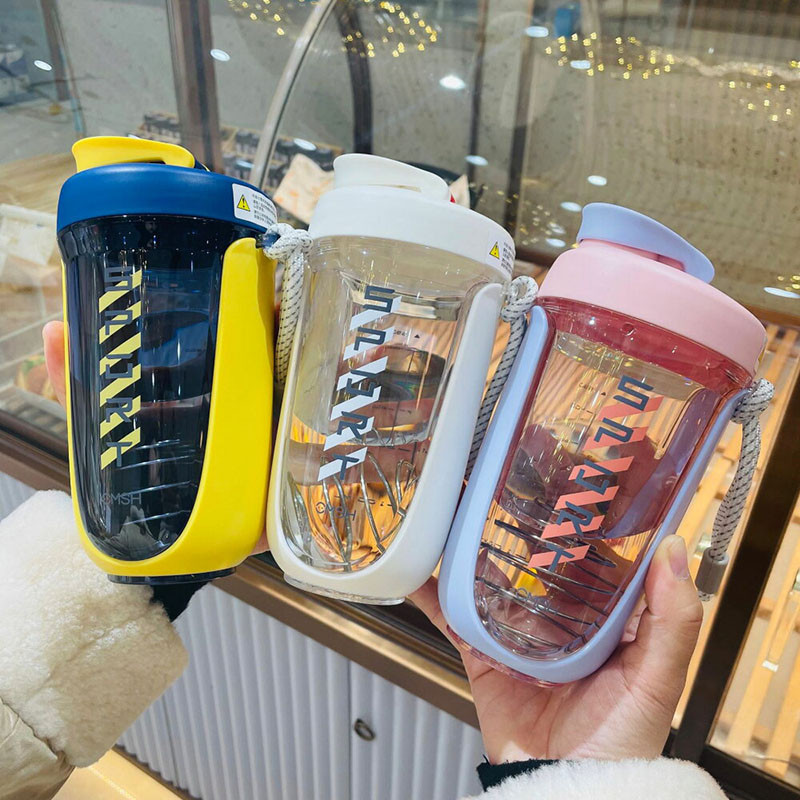 Jual Botol Shaker Botol Gym Shaker Tritan Cangkir Pengocok Kreatif ...