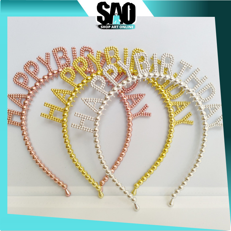 Jual SAO - F6210 Mahkota Bando Silver & Gold / Kilauan Glamor untuk ...