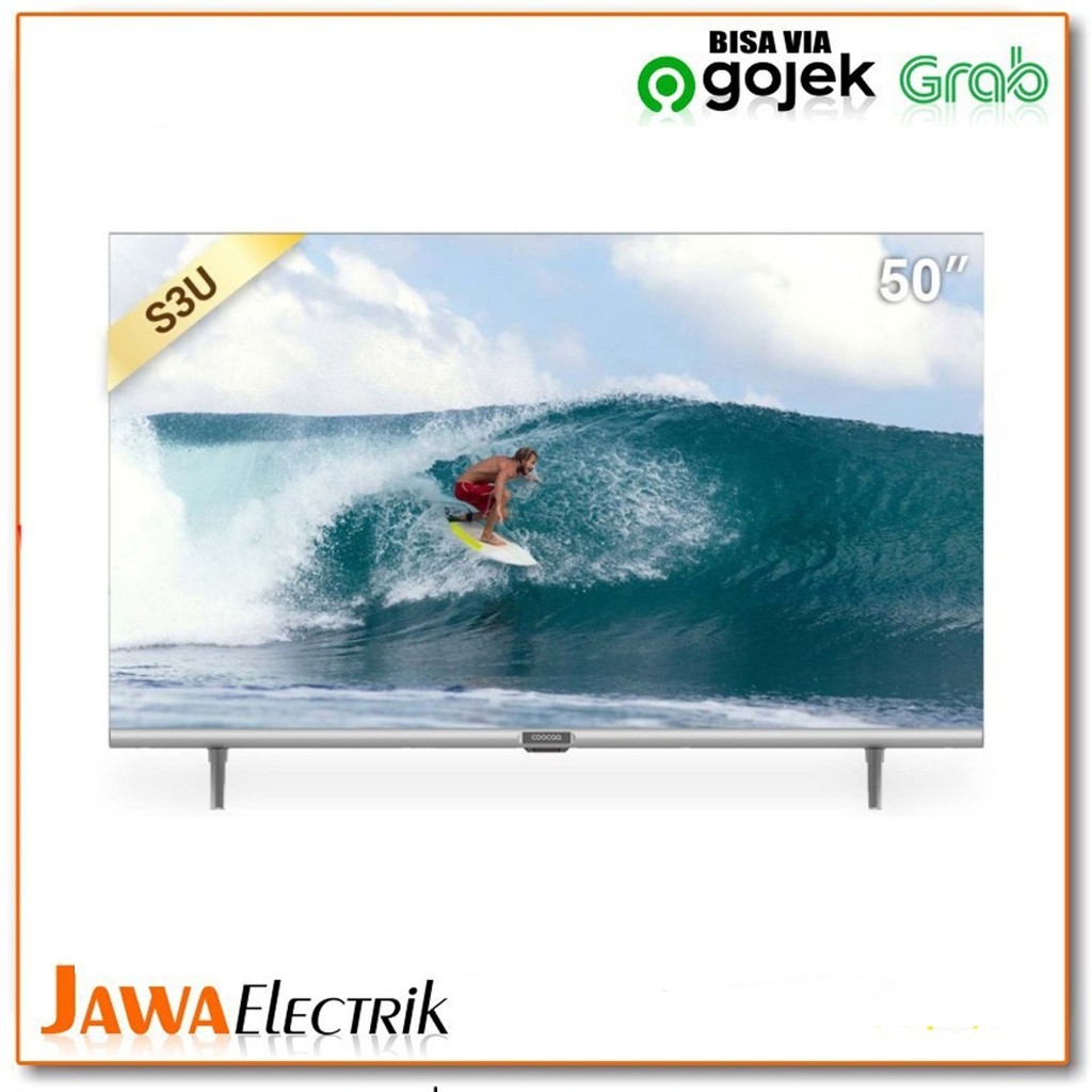 Jual Coocaa Led Tv 50s3u PRO SMART 50 Inch Digital Youtube Wifi 4k Uhd | Shopee Indonesia