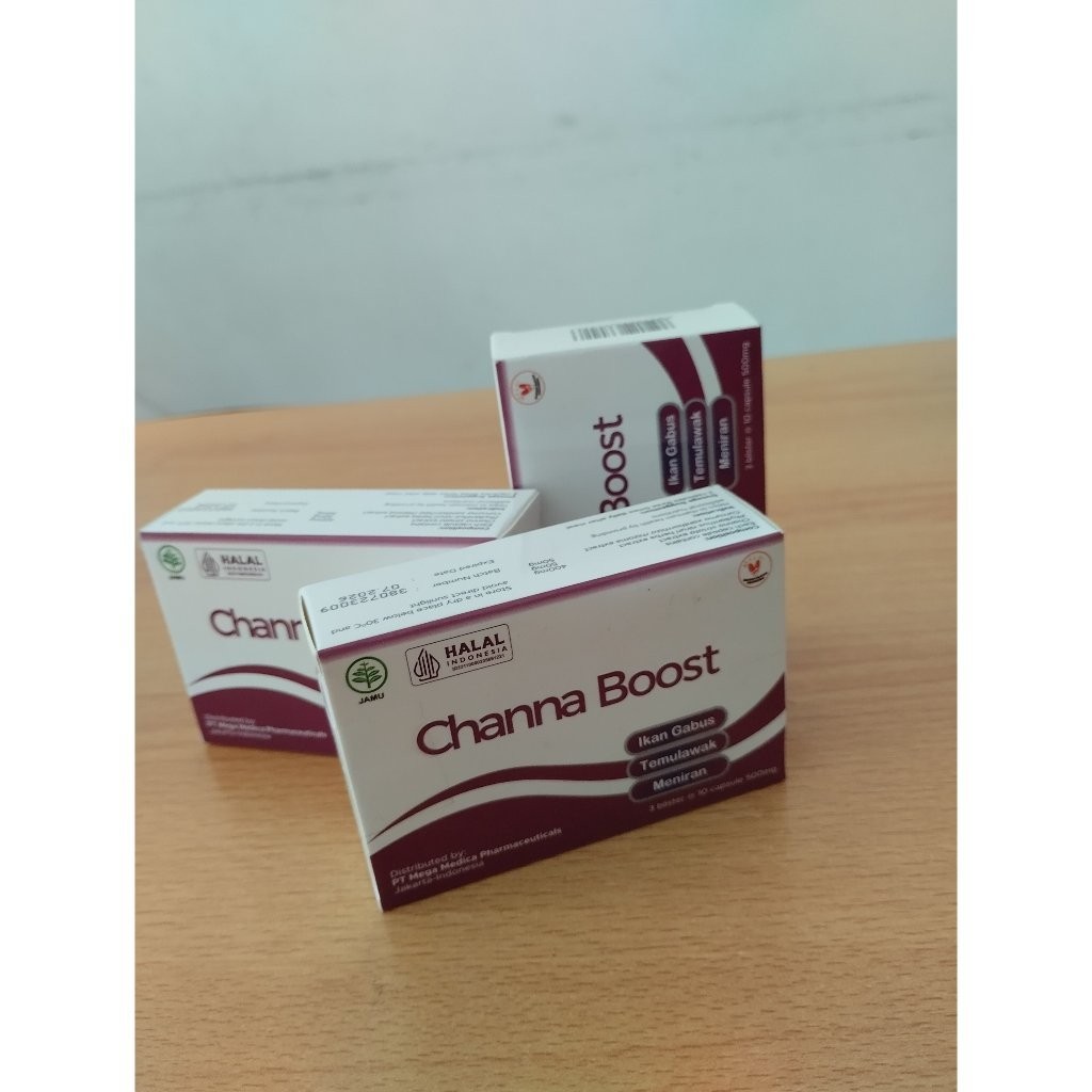 Jual CHANNA BOOST kapsul ikan gabus/ kutuk | Shopee Indonesia