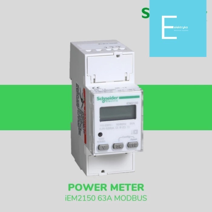 Jual Schneider Electric Power Meter KWH Meter iEM2150 SERIES A9MEM2150 ...