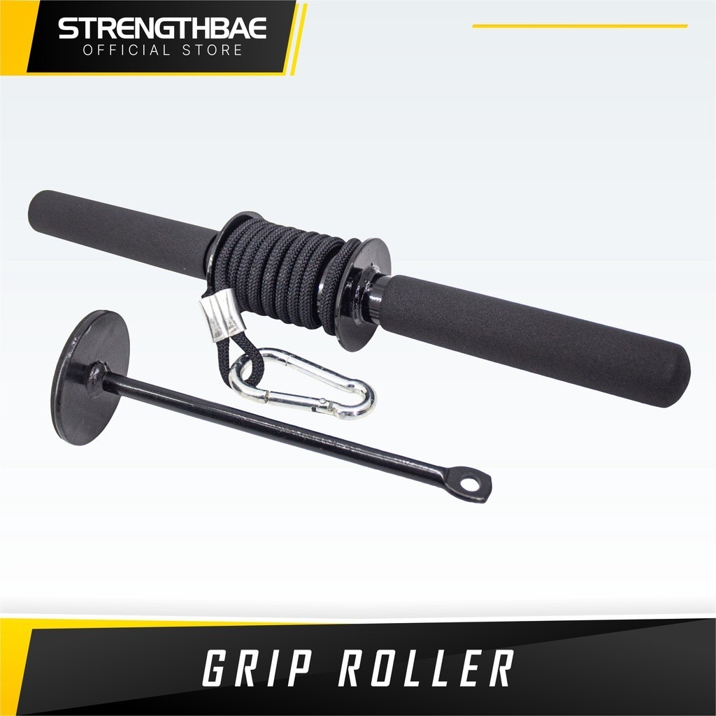 Jual Wrist Roller STRENGTHBAE Grip Strength Strengthener Forearm ...