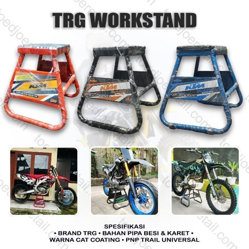 Jual TRG Workstand trail stand dudukan standar tengah motor klx crf ...