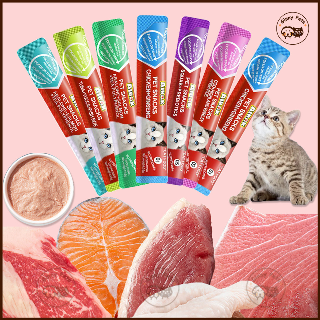 Jual Snack Kucing Cemilan Kucing 16gr/Strip Cat Strip Snack Hewan ...