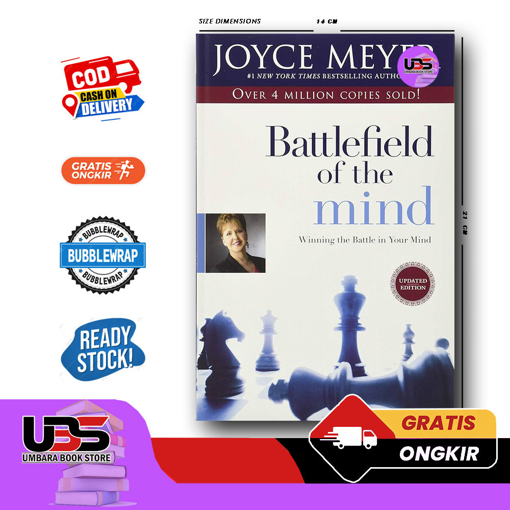 Jual Battlefield of the Mind: Winning the Battle in Your Mind - Joyce Meyer | Shopee Indonesia