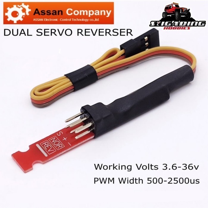 Jual PART REMOTE CONTROL ASSAN HIGH VOLTAGE DUAL CHANNEL SERVO REVERSER ...