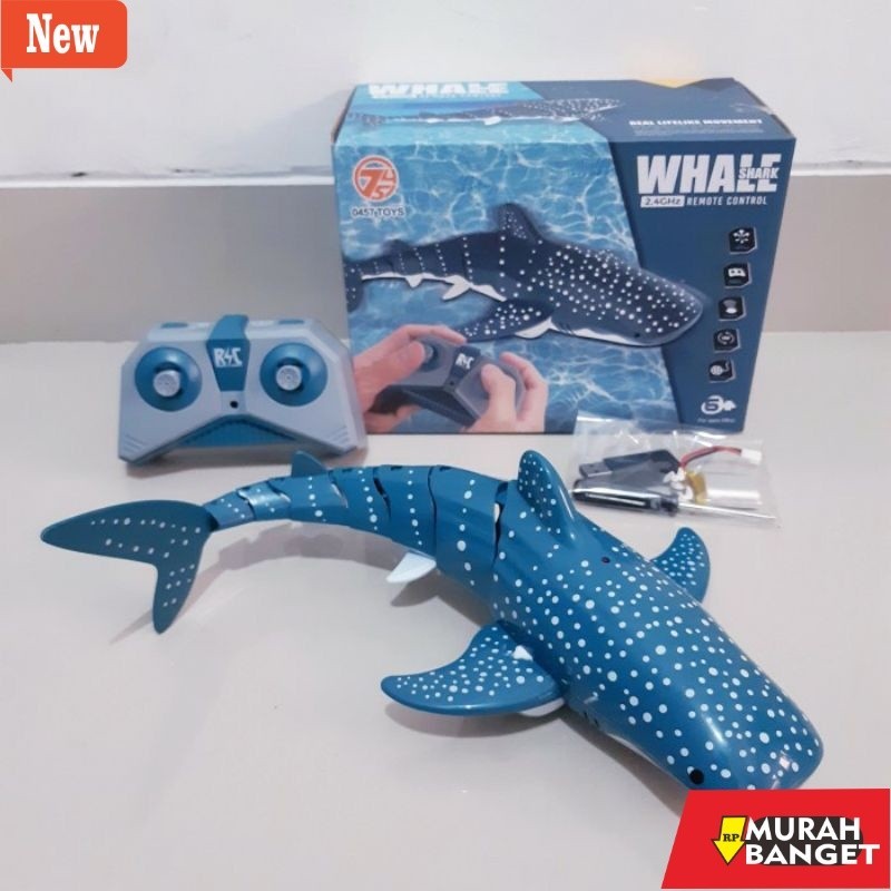 Jual RC mainan pesawat yg lagi viral- Remote control shark hiu paus ...