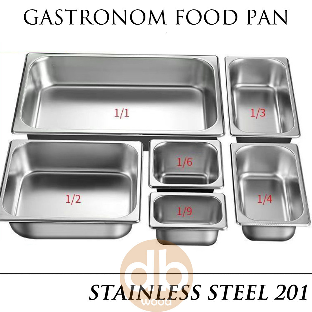 Jual Food pan Gastronom Stainless steel | Wadah Makanan | Shopee Indonesia
