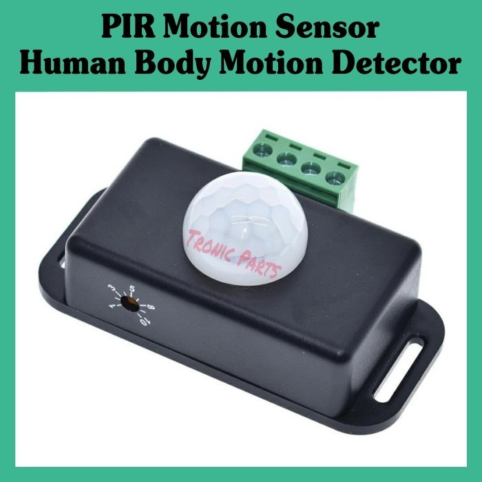 Jual PIR Motion Sensor 12-24V PIR-8 Human Body Detector Sensor Gerak IR ...