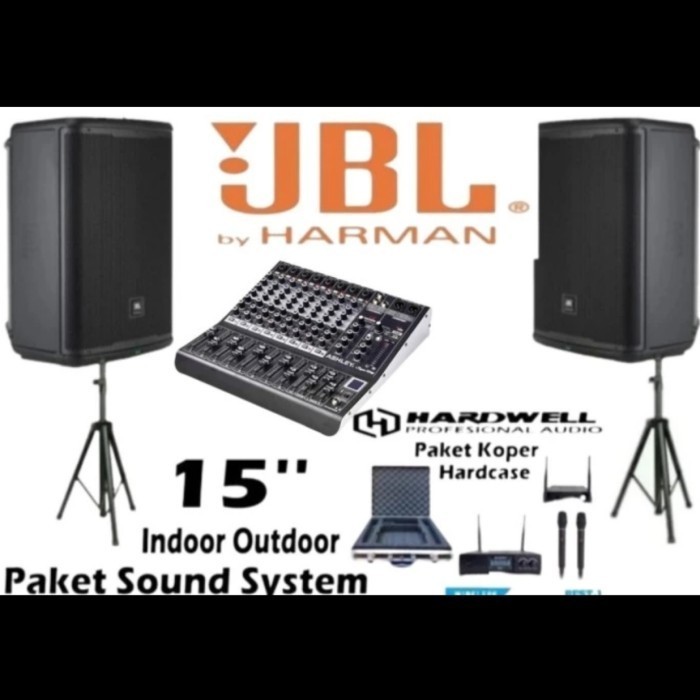 Jual Paket Sound System Outdoor /Indoor Live Music Speaker JBL EON715 ...
