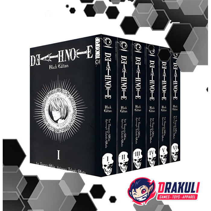 Jual Drakuli Hobbies Manga Death Note Black Edition Vol. 1-6 Set (Paperback) | Shopee Indonesia