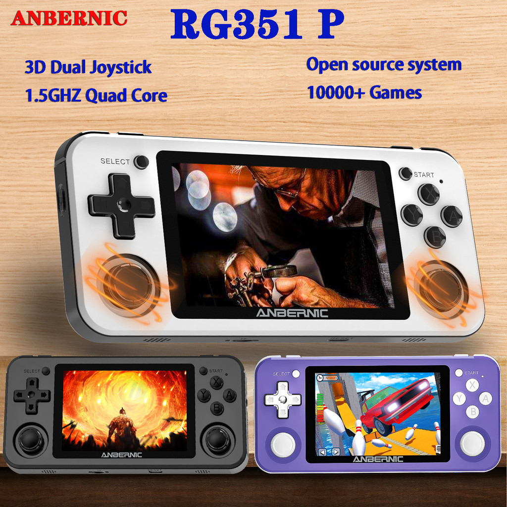 Jual Konsol Game Genggam Rg351 P Anbernic Retro Arcade Rg351p Wifi