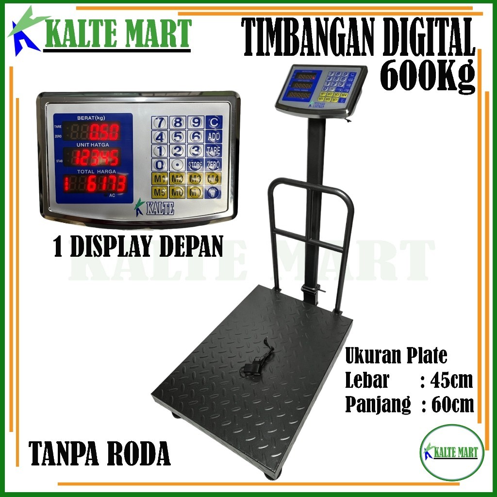 Jual Timbangan Duduk Digital 600kg Timbangan Barang 600kg | Shopee Indonesia