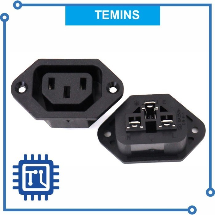 Jual Socket Power Supply Komputer 3 Lubang Female | Shopee Indonesia