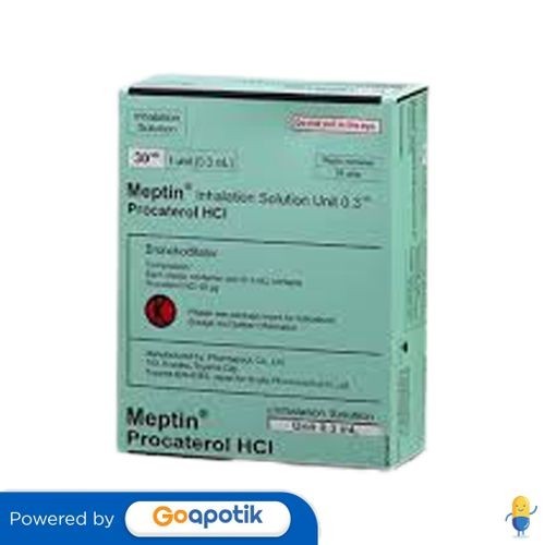 Jual Meptin Inhalation Solution 0.3 Ml Vial | Shopee Indonesia