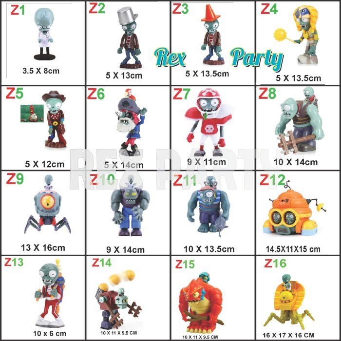 Jual Vincent Plants Vs Zombies/Mainan Plants Vs Zombies Besar/Big Size ...