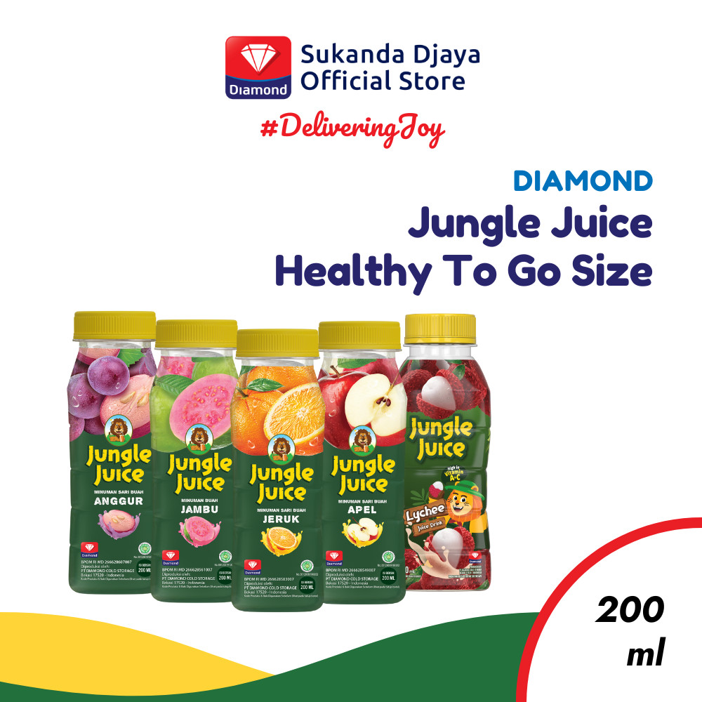 Jual Jungle Juice Minuman Jus Buah Healthy To Go Size 200 Ml | Shopee ...