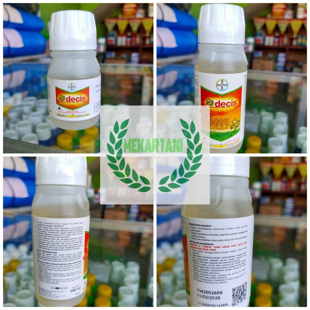 Jual insektisida DECIS 100 ml DECIS 50 ml aq racun kontak dan lambung | Shopee Indonesia
