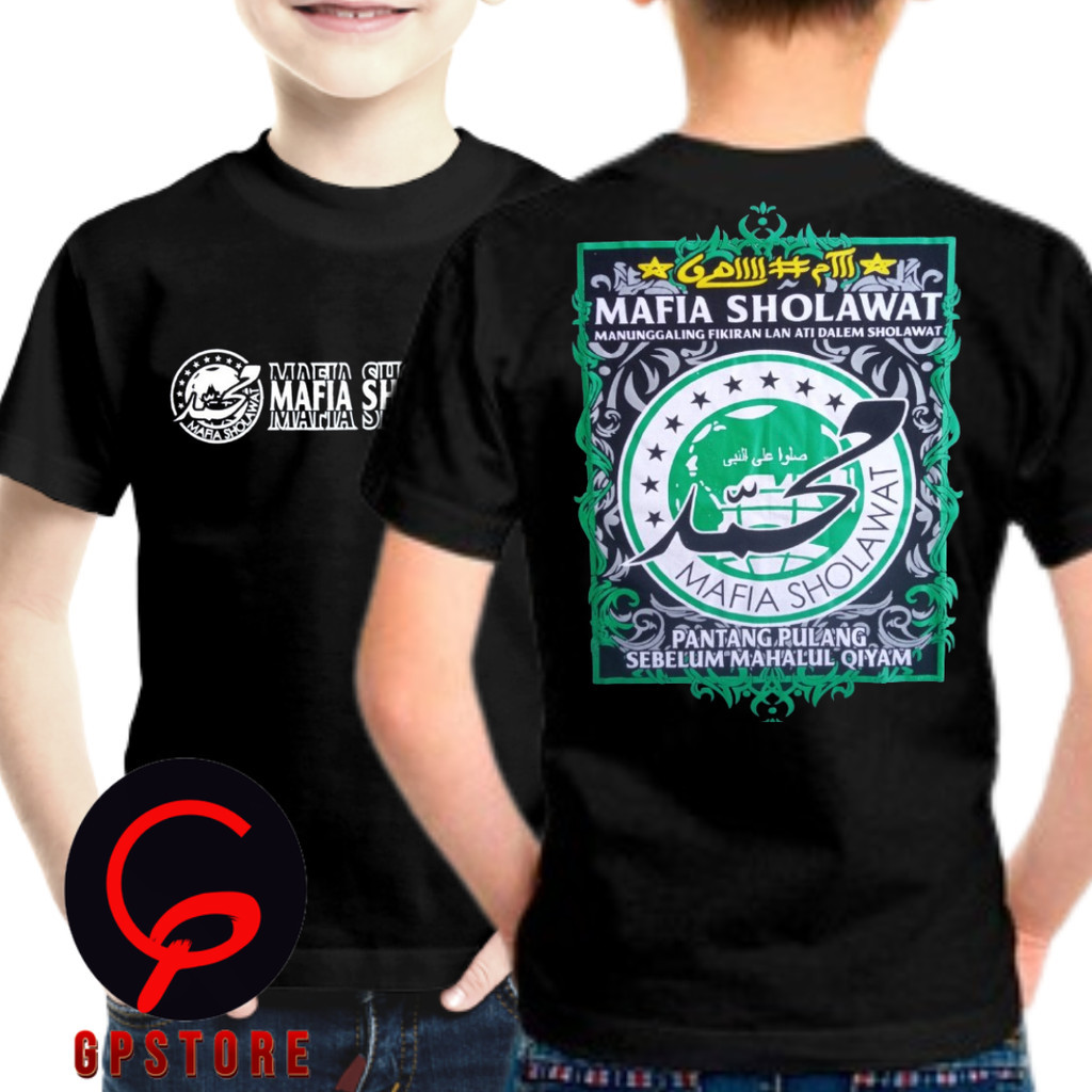 Jual BAJU KAOS MAFIA SHOLAWAT PENDEK UNTUK ANAK DAN DEWASA GAMBAR ...