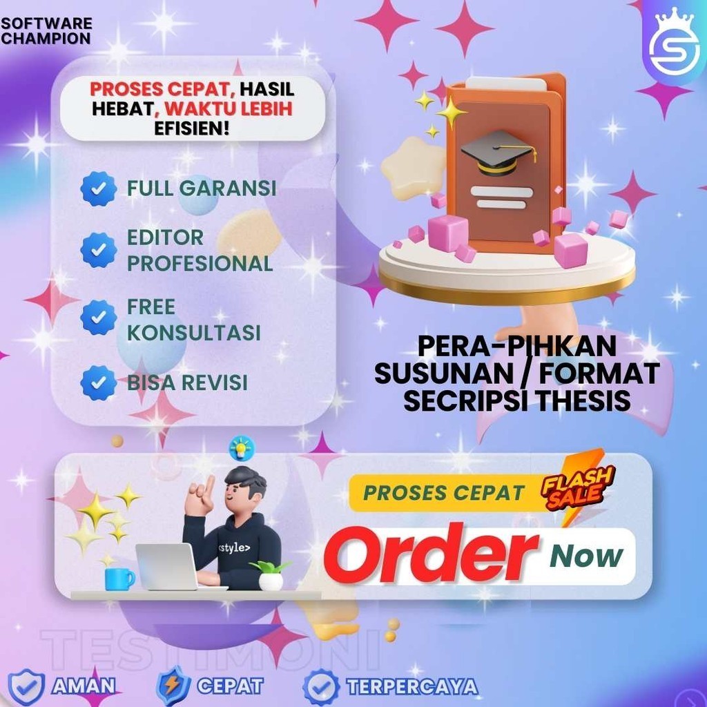 Jual TERMURAH RAPIKAN DAFTAR ISI, TABEL DAFTAR GAMBAR , PAGE NUMBER DAN ...