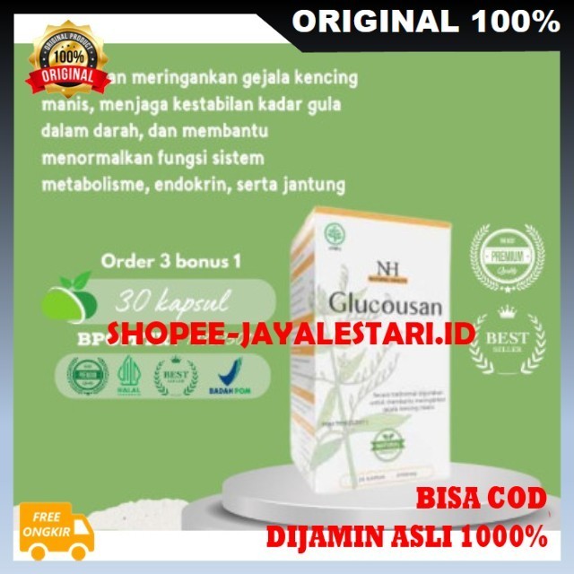 Jual OBAT DIABETES GLUCOUSAN ASLI 100% ORIGINAL OBAT HERBAL AMPUH ...