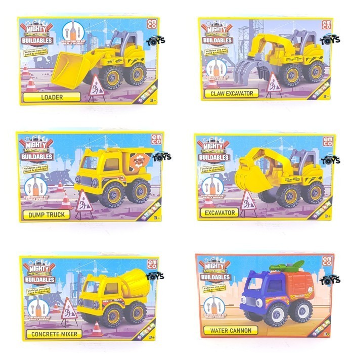 Jual Emco Brix Mighty Machines Buildables Original | Shopee Indonesia